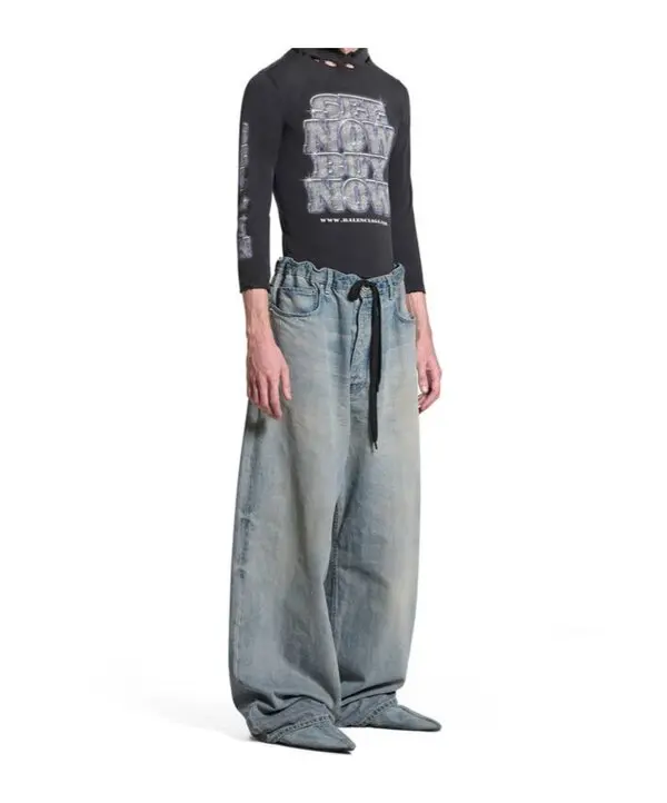 Balenciaga Snbn Long-sleeved Hoodie