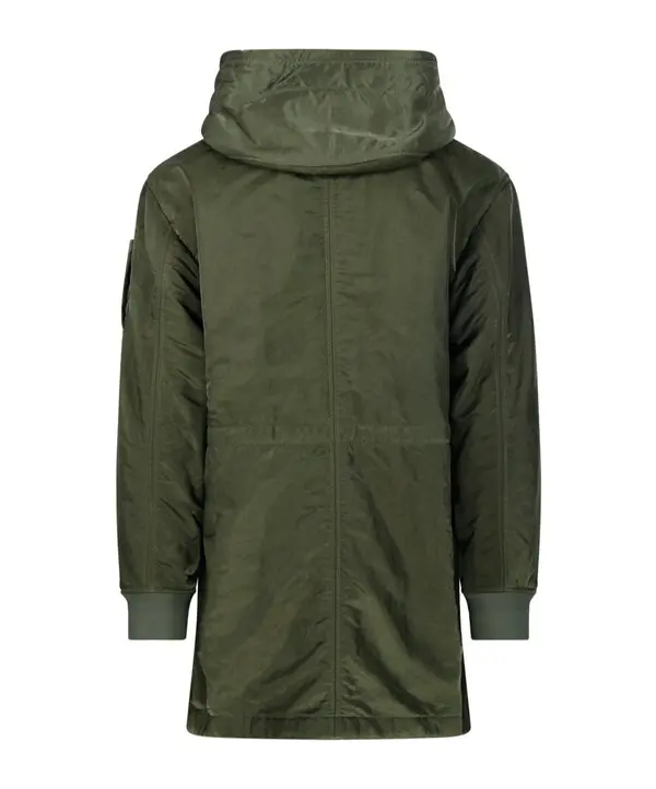 C.P. COMPANY Lens-detailed Hooded Parka