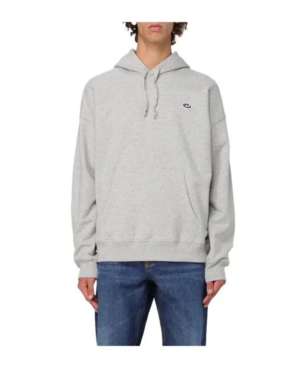 DIESEL® Logo Embroidered Drawstring Hoodie