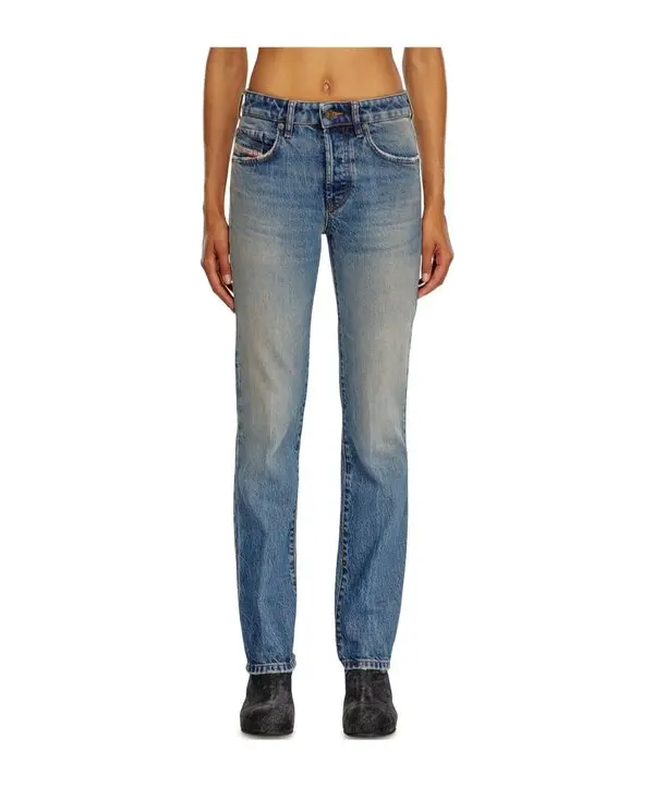 DIESEL® D-mine Straight-leg Jeans