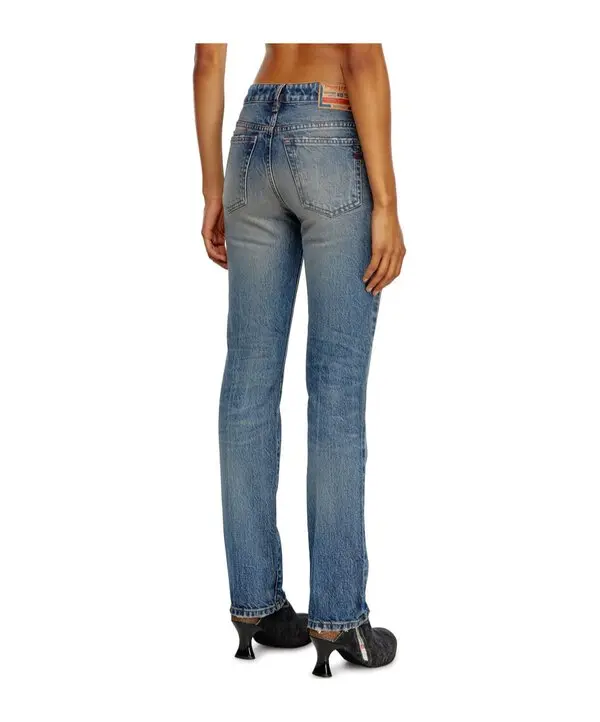 DIESEL® D-mine Straight-leg Jeans