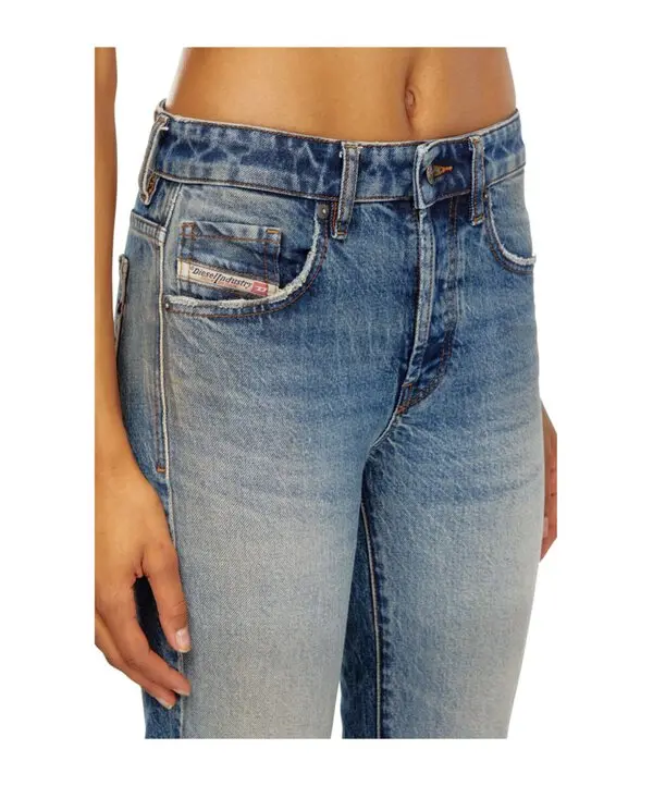 DIESEL® D-mine Straight-leg Jeans