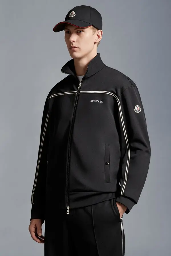 Moncler Triacetate Zip-up Sweatshirt