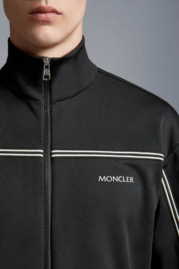 Moncler Triacetate Zip-up Sweatshirt