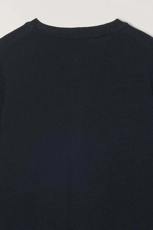 DUNST Crewneck Button-up Cardigan