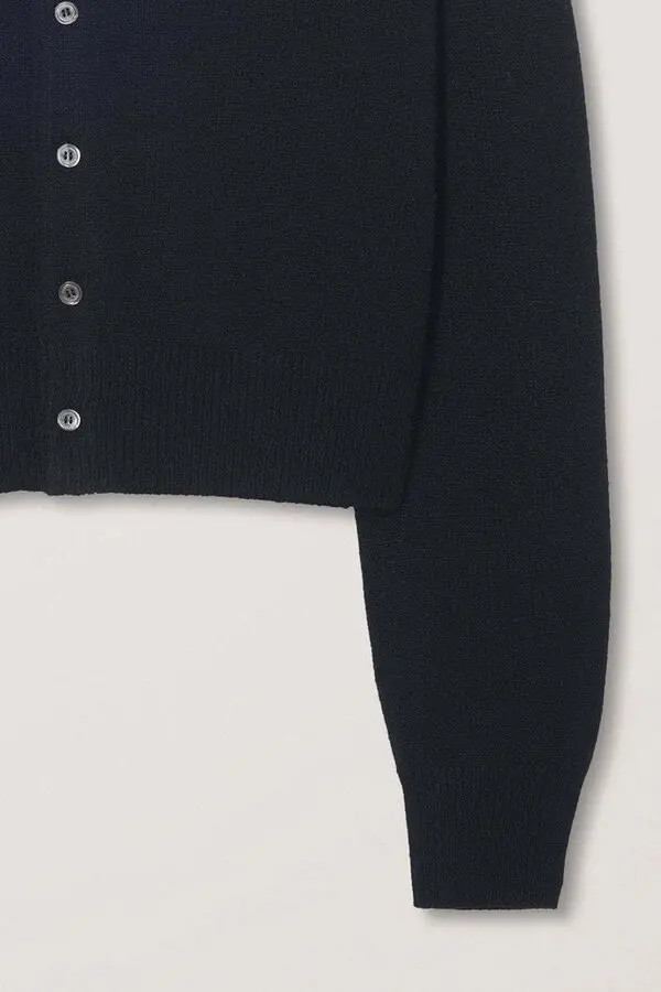 DUNST Crewneck Button-up Cardigan