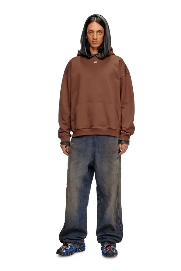 DIESEL® S-boxt-hood-d Cotton Hoodie