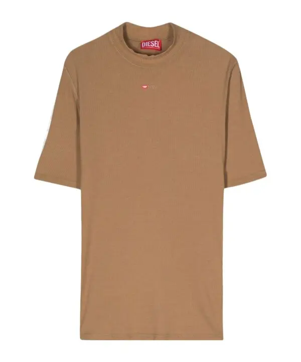 DIESEL® Logo-embroidered T-shirt