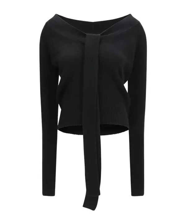 Ermanno Scervino Tie-front V-neck Cardigan