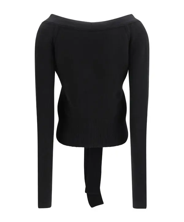 Ermanno Scervino Tie-front V-neck Cardigan