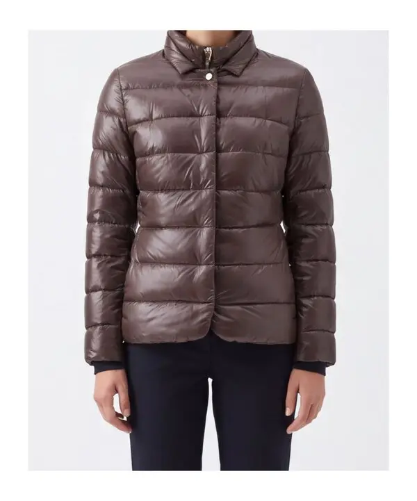 Herno Long Sleeved Quilted Down Jacket