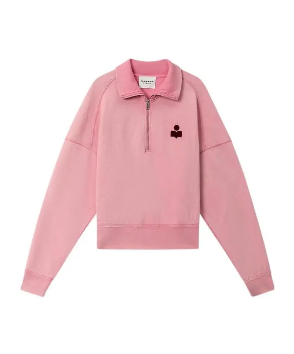Isabel Marant Étoile Ross Stand-up Collar Sweatshirt