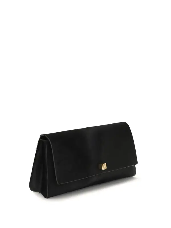 Khaite Audrey Leather Clutch Bag