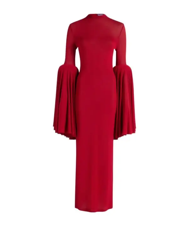 JEAN PAUL GAULTIER Long-sleeved Dress - Red