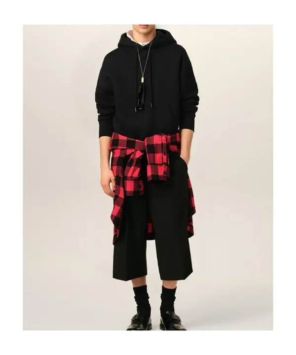 AMI Paris Cotton Hoodie With Embossed De Coeur