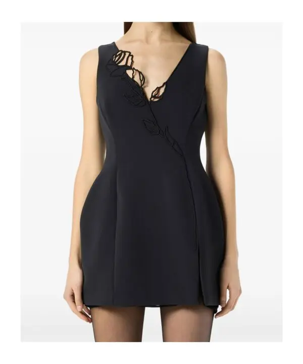Blumarine V-neck Dress