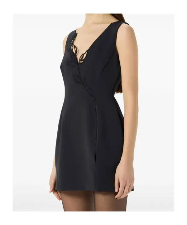 Blumarine V-neck Dress
