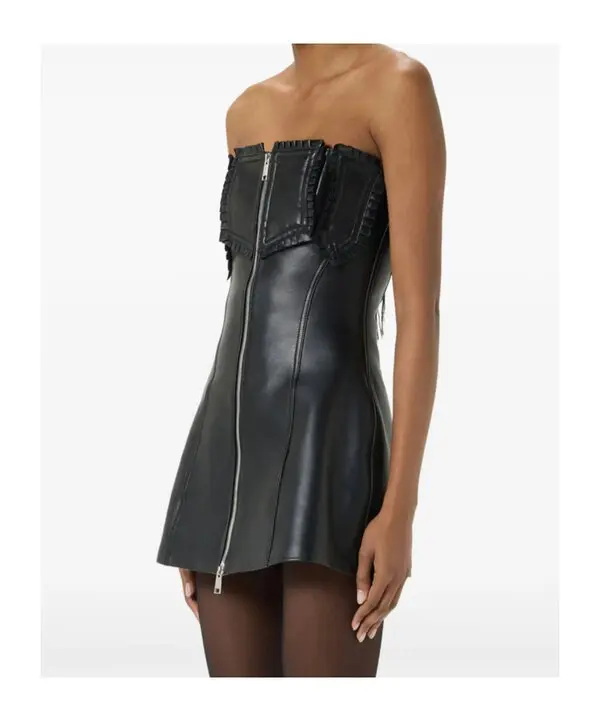 Blumarine Zipper-front Dress