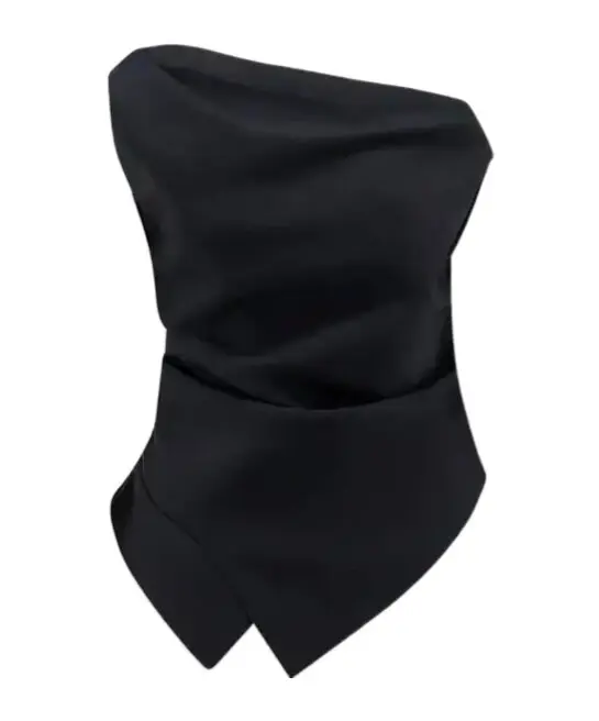 RÓHE Asymmetric Viscose-blend Top