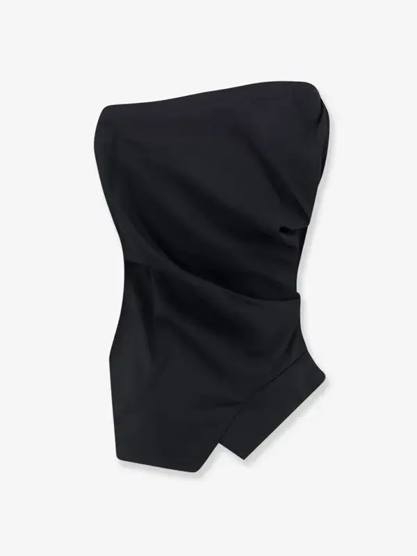 RÓHE Asymmetric Viscose-blend Top