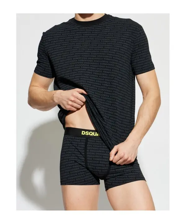 Dsquared2 Short-sleeved T-shirt, Boxer Briefs Set