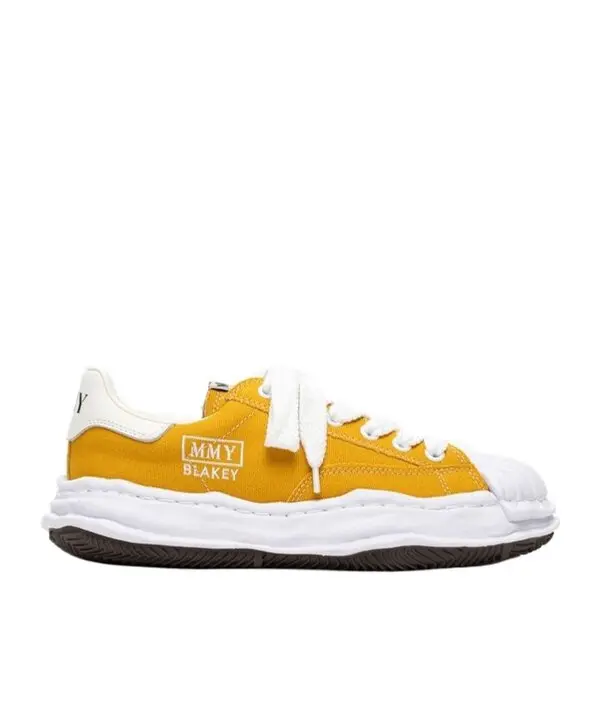 Mihara Yasuhiro Blakey Pleated-toe Low-top Sneakers