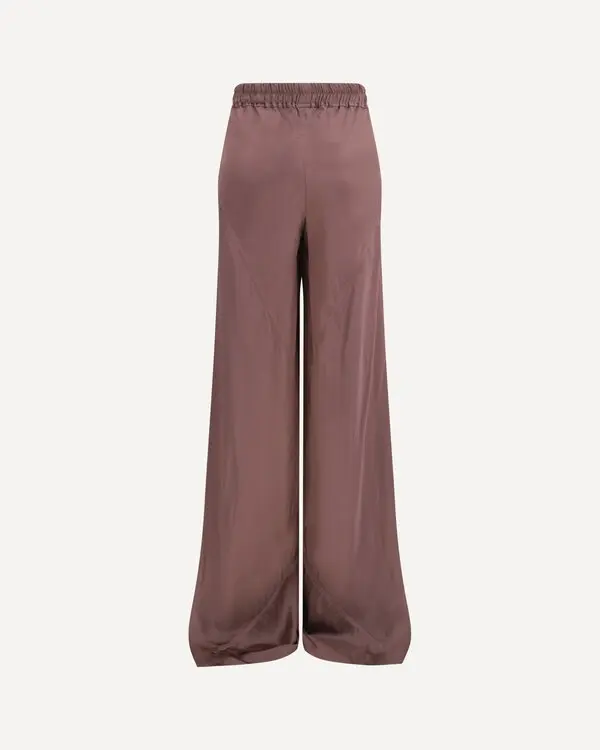 Rick Owens Wide-leg Silk Pants