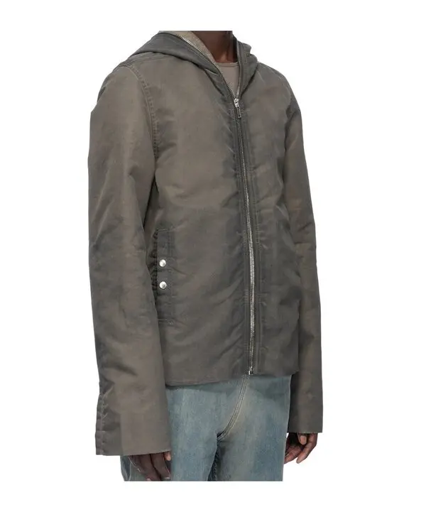 Rick Owens Gimp Zipfront Hooded Jacket