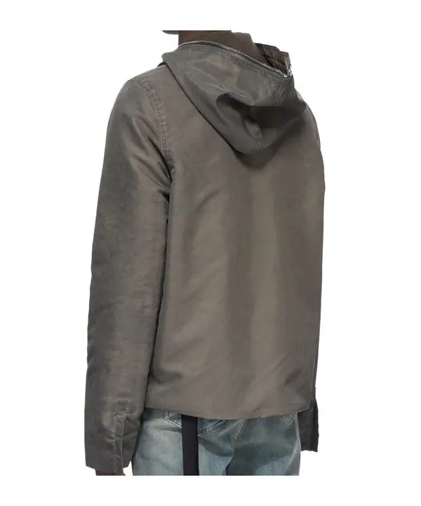 Rick Owens Gimp Zipfront Hooded Jacket