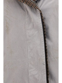 Prada Embellished Houndstooth Trim Coat