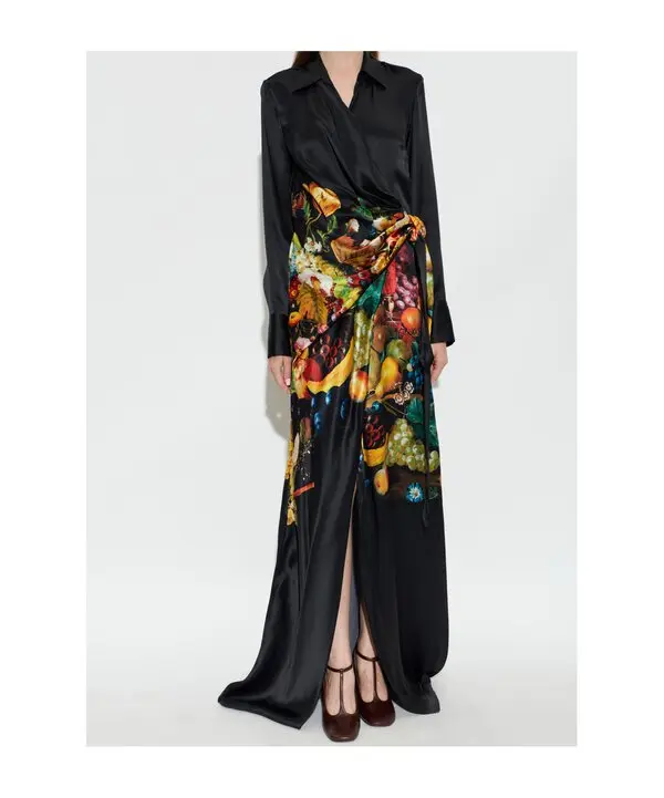 Dries Van Noten Floral Maxi Dress