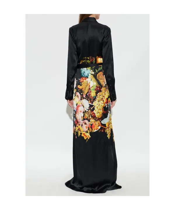 Dries Van Noten Floral Maxi Dress