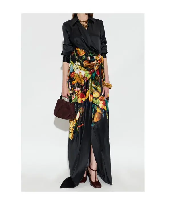 Dries Van Noten Floral Maxi Dress