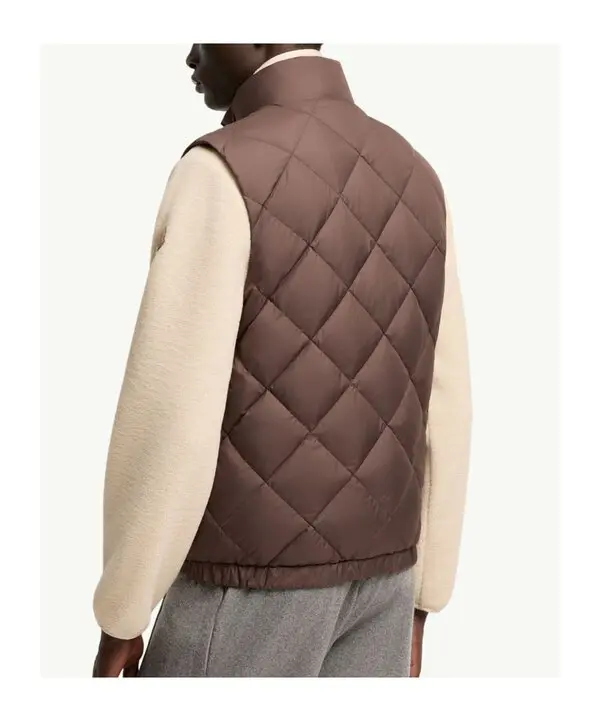 Moncler Chobe Diamond Quilted Down Vest