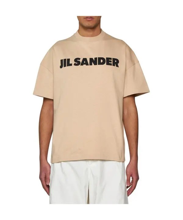 JIL SANDER Logo Printed Crewneck T-shirt