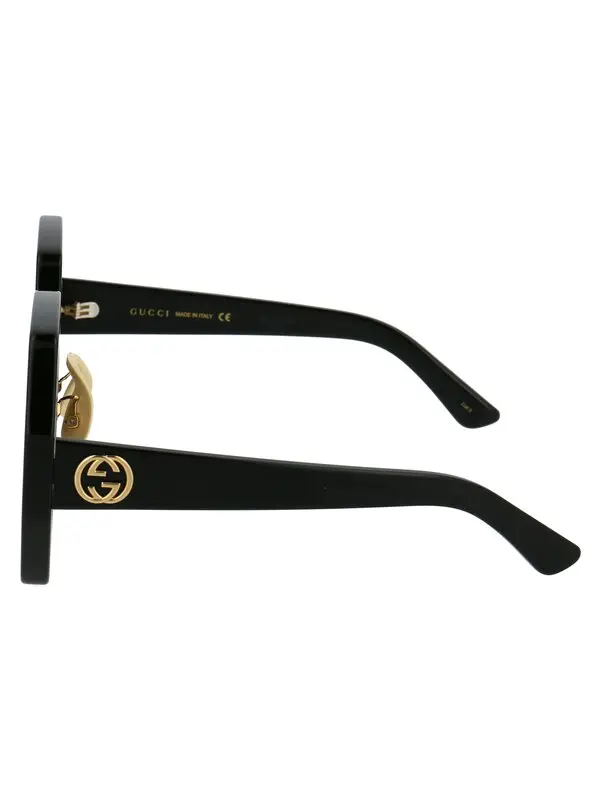 Gucci Oversized Heptagon-frame Sunglasses