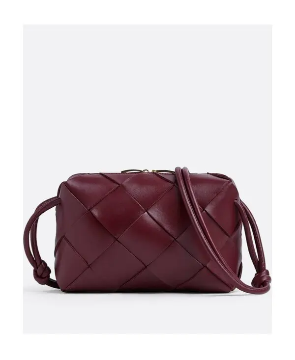 Bottega Veneta Logo Knitted Shoulder Bag