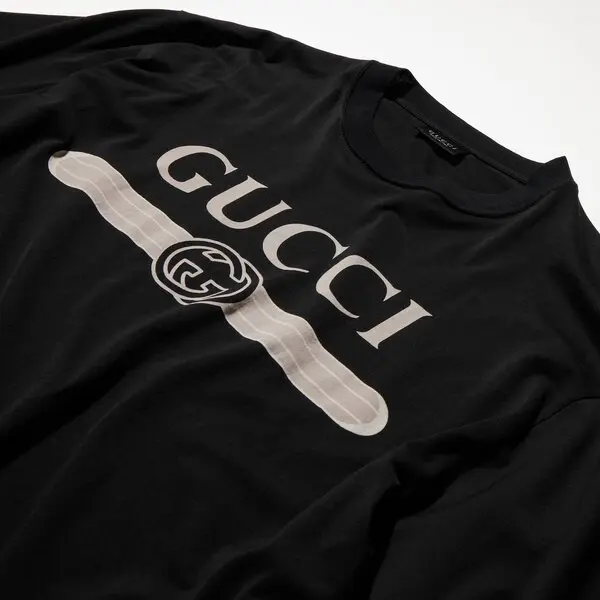 Gucci Cotton Jersey T-shirt With Print