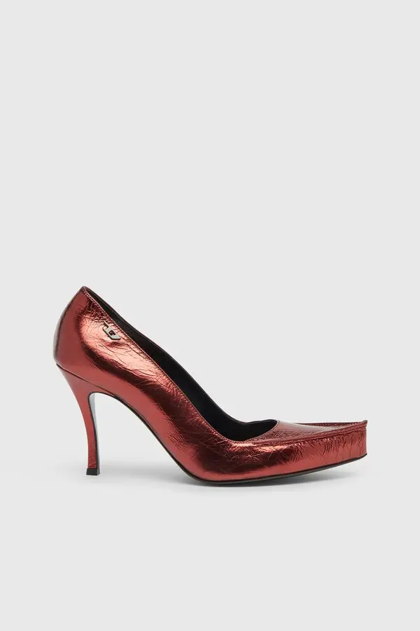 DIESEL® D-lucette-pumps In Mirror Leather