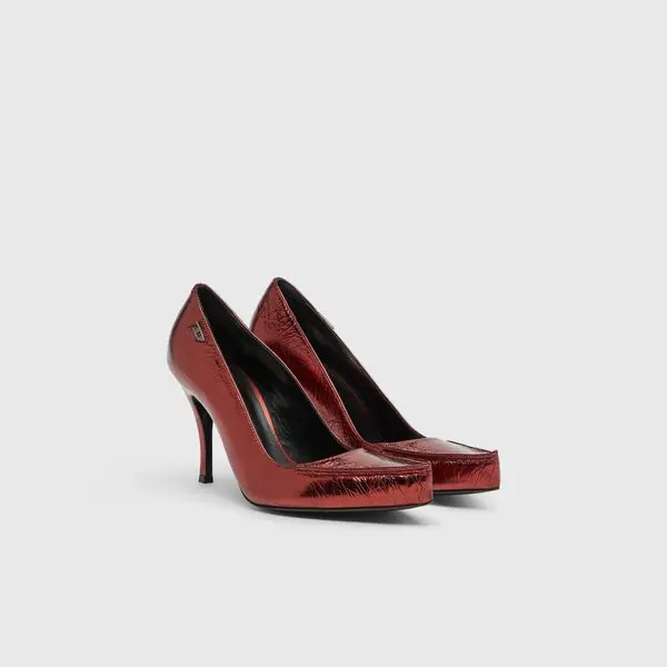 DIESEL® D-lucette-pumps In Mirror Leather - Red