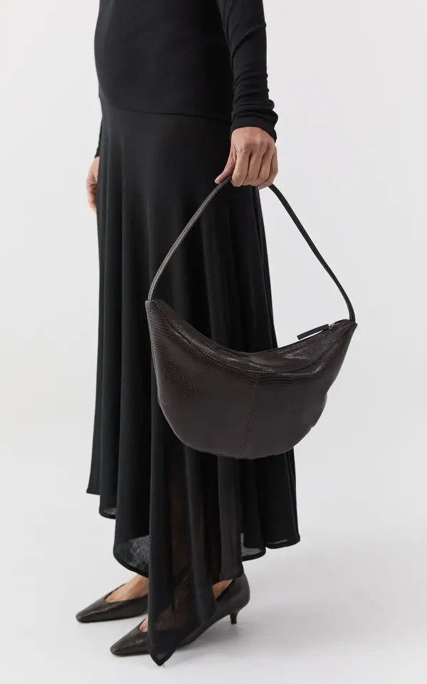 ST. AGNI Mini Fortune Shoulder Bag - Brown