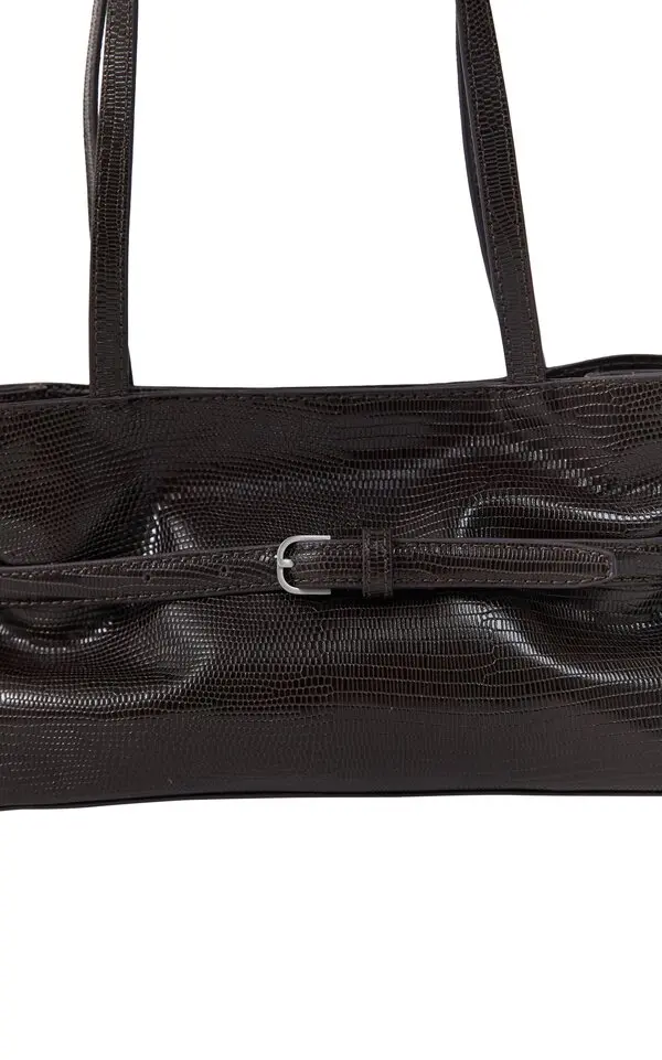 ST. AGNI Belt Detail Shoulder Bag