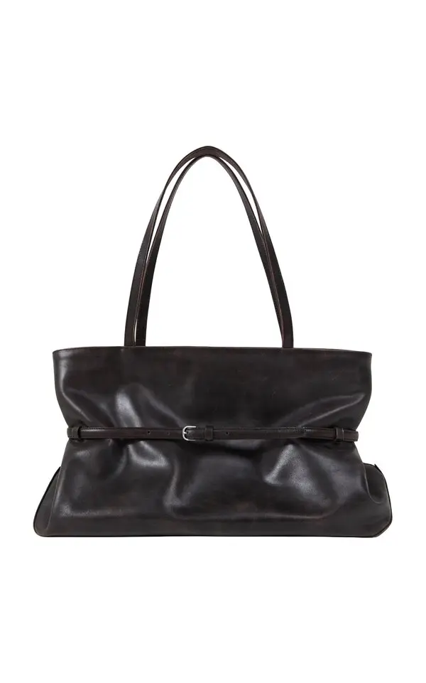 ST. AGNI Belt Detail Carryall Tote