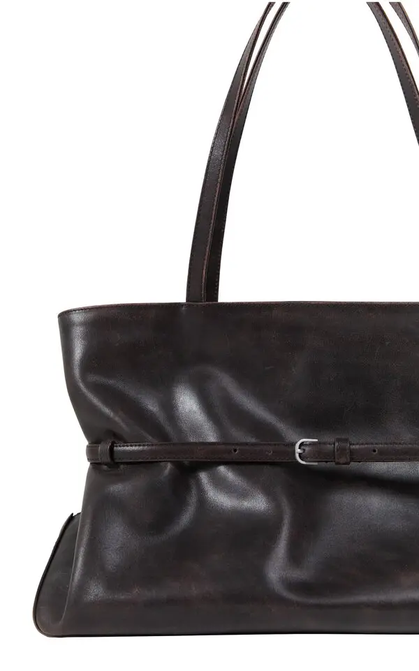 ST. AGNI Belt Detail Carryall Tote