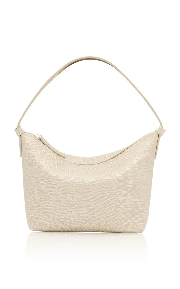 ST. AGNI Petit Zip Pouch - Ivory