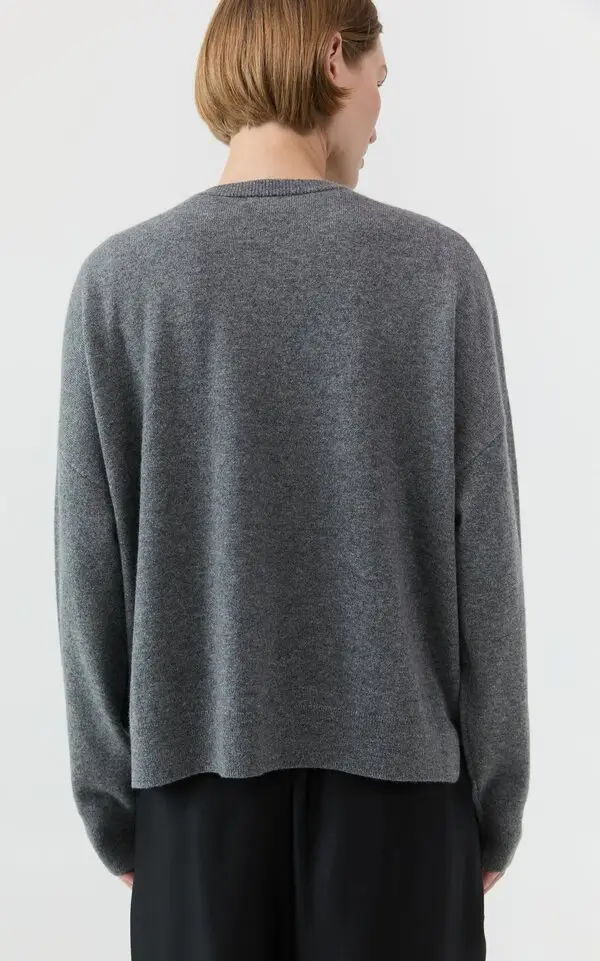 ST. AGNI Cashmere Sweater - Grey
