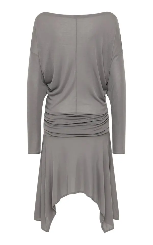 ST. AGNI Fine Jersey Delphine Mini Dress - Grey