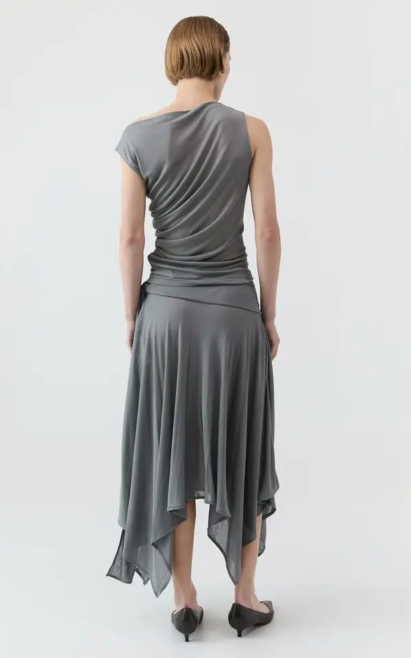 ST. AGNI Fine Jersey Twisted Top