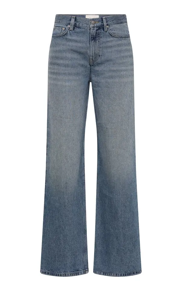 ST. AGNI High-rise Cotton Sculpt Jeans