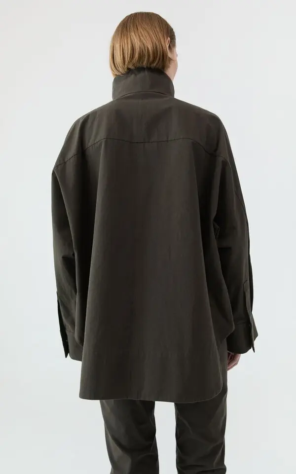 ST. AGNI Cotton Utility Shell Parka
